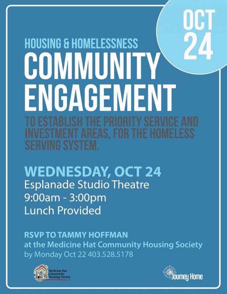 Housing & Homelessness Community Engagement Session – Medicine Hat ...